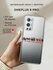 Чехол на OnePlus 9 Pro / ВанПлас 9 Про с принтом "Обычно все равно", прозрачный