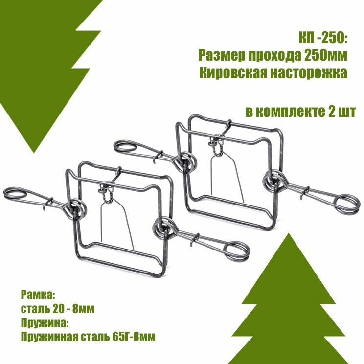 Капкан и комплектующие