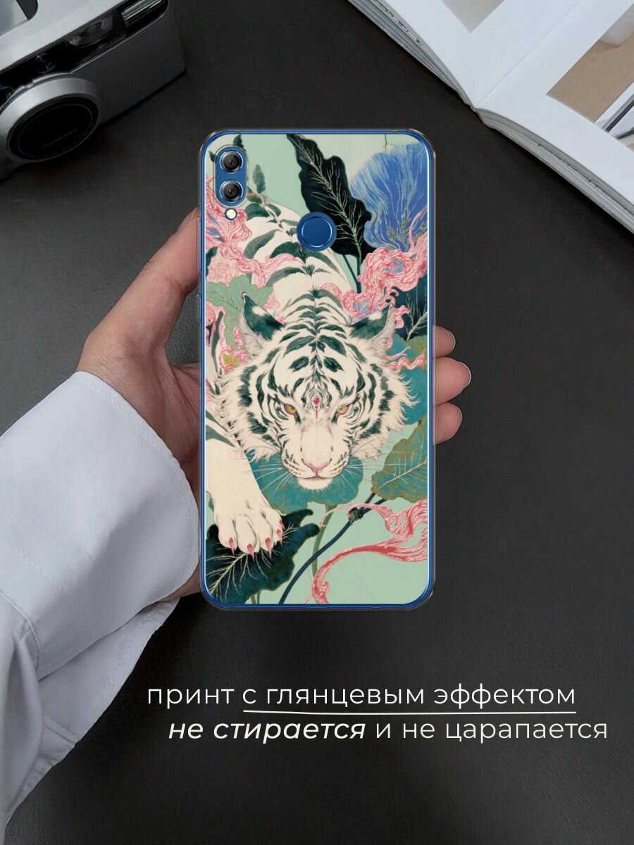 Чехол на Honor 8X / Хонор 8Х с принтом "Охотник" — фото 1