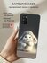 Чехол на Samsung Galaxy A02s / Самсунг Галакси A02s с принтом "Белый крольчонок ...