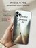 Чехол на Apple iPhone 11 Pro / Айфон 11 Про с принтом "Время уносит все"