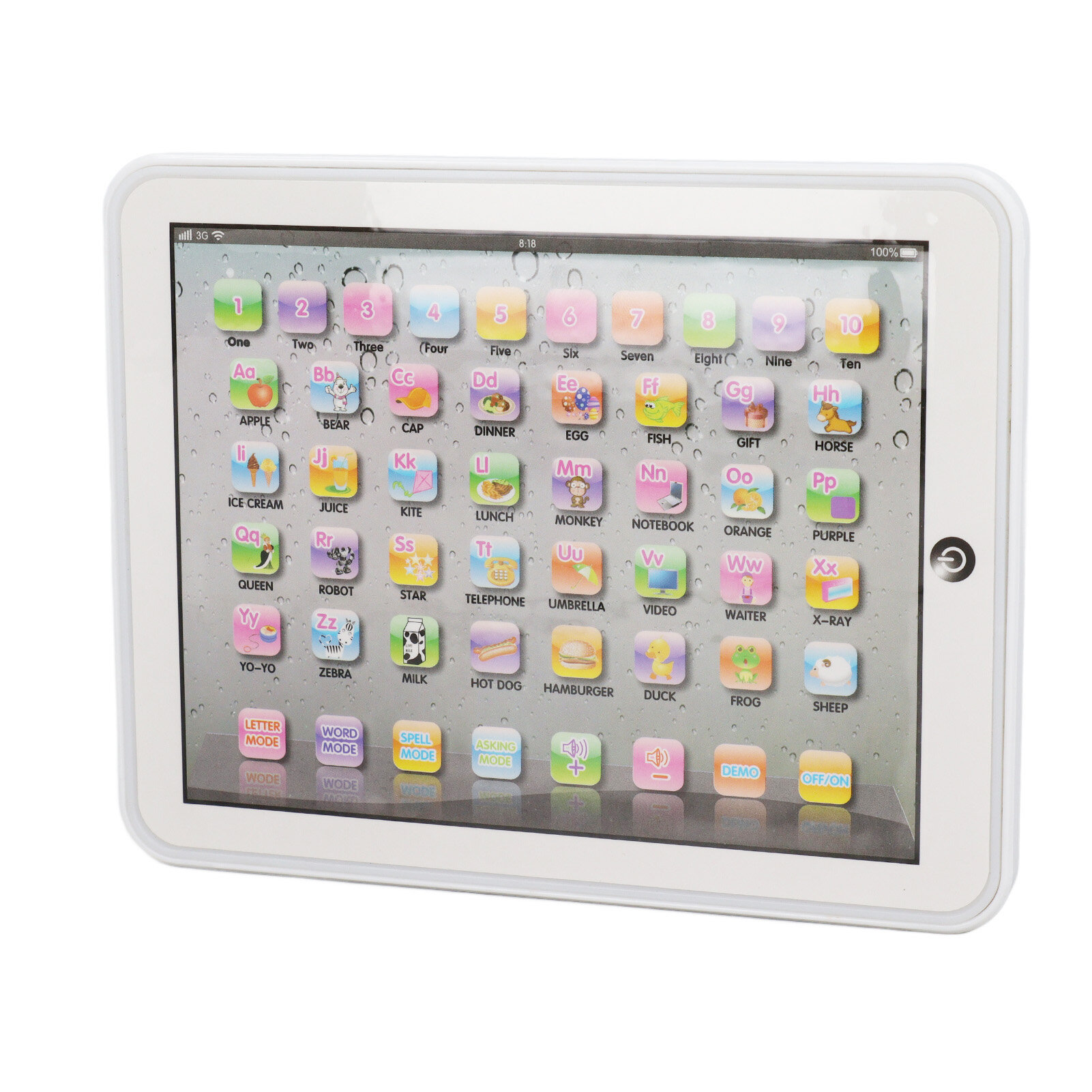 Детский интерактивный обучающий планшет, игрушка для обучения английскому языку, игрушка для раннего образования