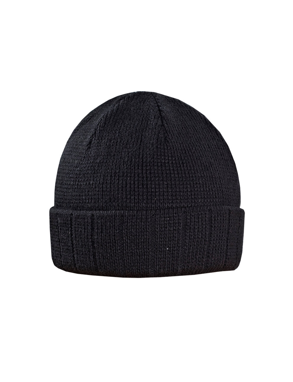 Шапка зимняя вязаная тёплая на флисе для мужчин и женщин