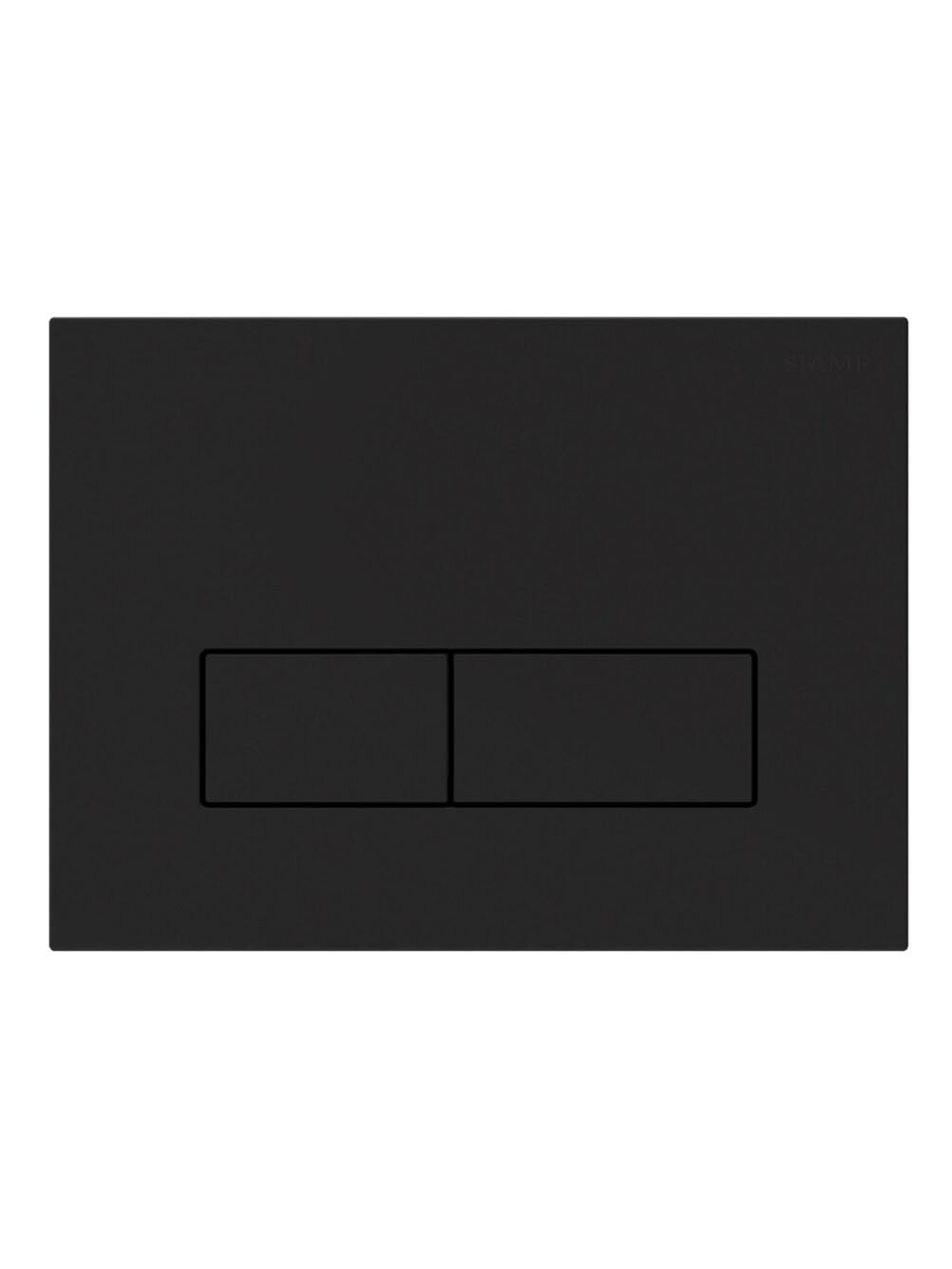 Клавиша смыва для инсталляций черная матовая (10017663)