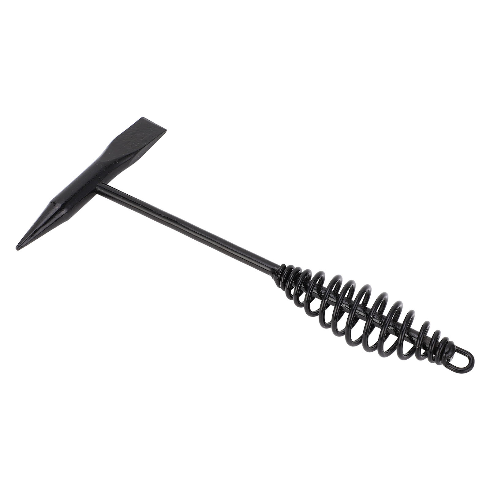 Сварочный отбойный молоток, многофункциональный, с двумя головками, из высокоуглеродистой стали, инструмент для удаления шлака с рукояткой из спиральной пружины, 300 г