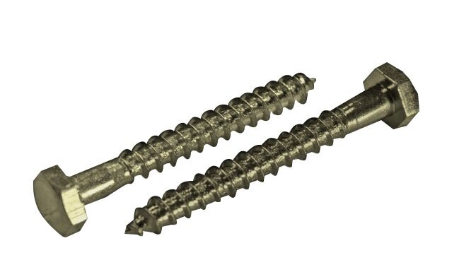 ЦКИ шуруп сантехнический DIN571 6х90 Ц SW 10 100шт 62281