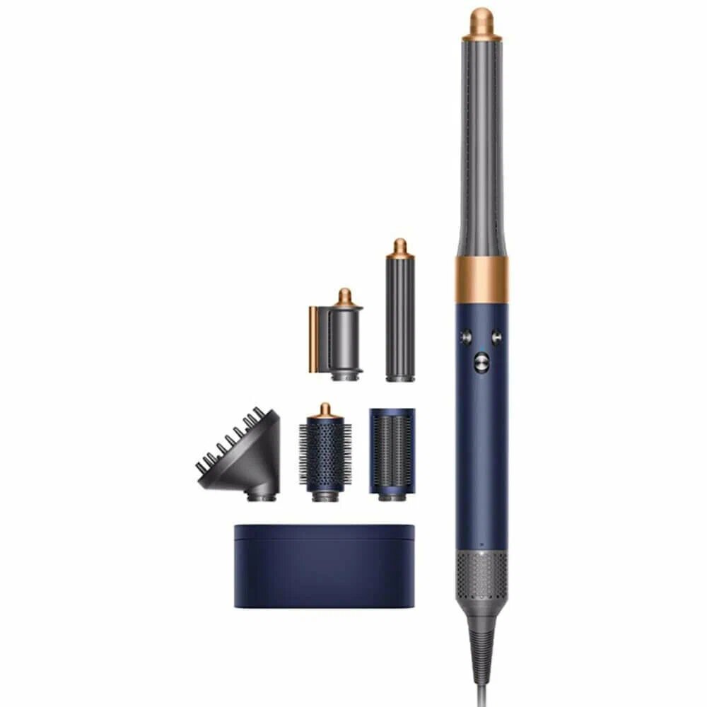 Стайлер Dyson "Airwrap Complete Long HS05" с диффузором, синий/медный