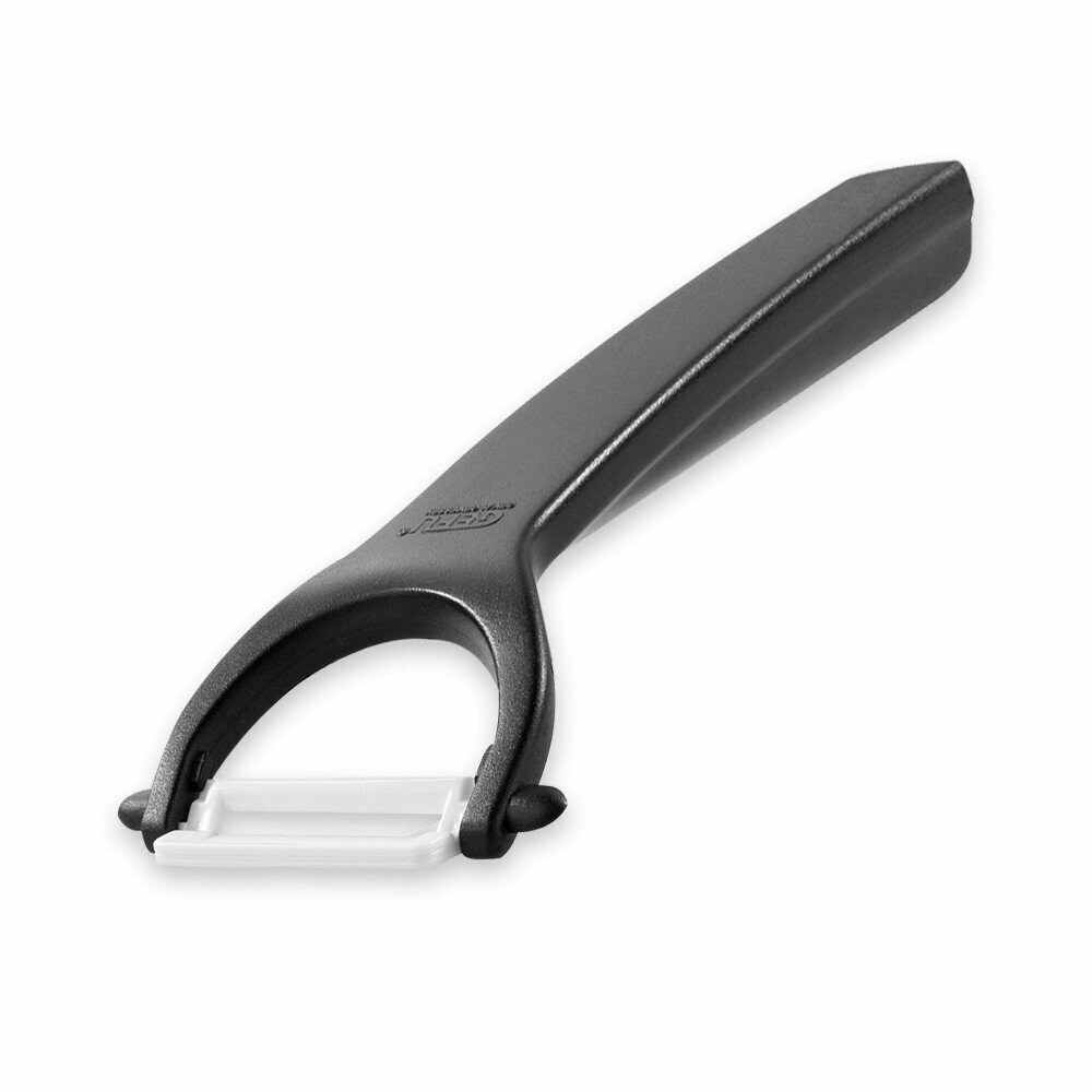 Овощечистка Ceramo, 13,8 см, керамика, пластик, черный 13630