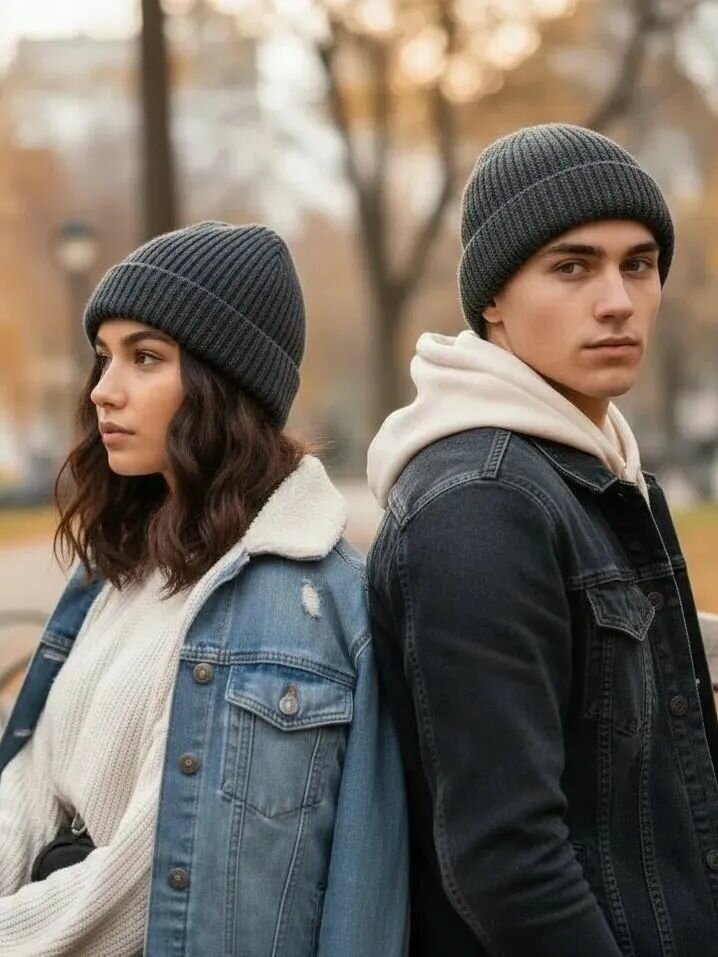 Шапка-докер Базовая коллекция для мужчин и женщин