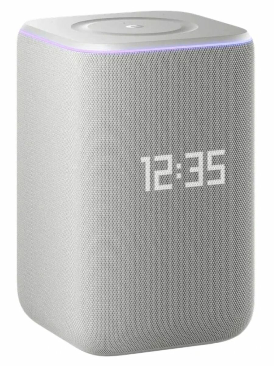 Умная колонка Яндекс Станция 3 c Алисой на YaGPT, 50 Вт, Zigbee, серая