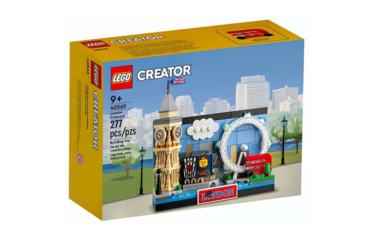 LEGO Creator3 1 Лондон Посткарты Конструкторы 277 шт. 40569 null