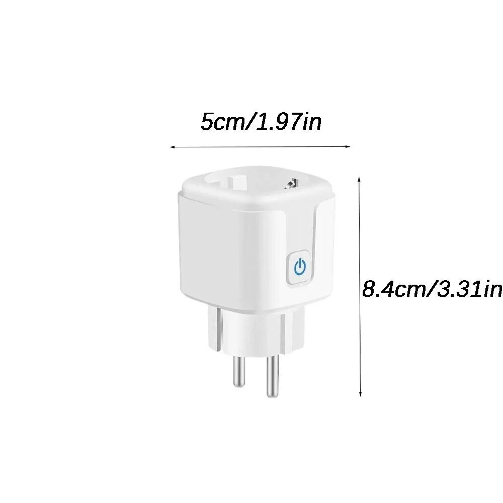 Белая умная вилка Xiaomi 16А