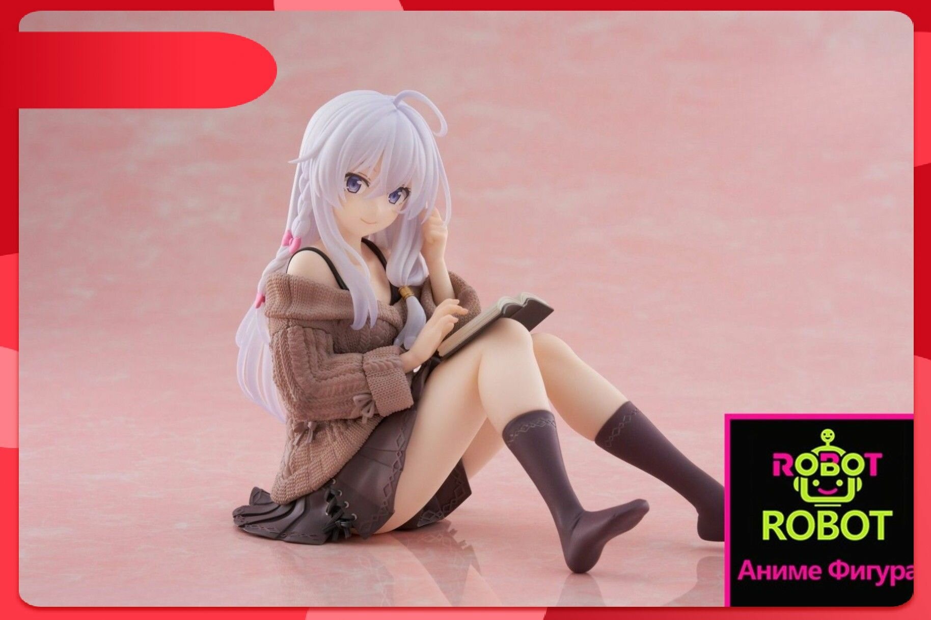 Эксклюзивная аниместатуэтка TAiTO Элайна в повседневном образе для робота из The Journey of Elaina