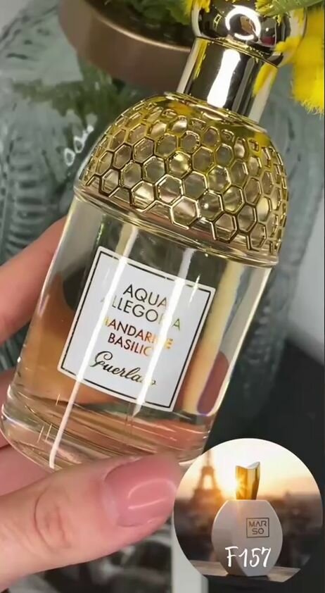 Духи Marso F157 по мотивам Aqua Allegoria Mandarine Basilic 30мл