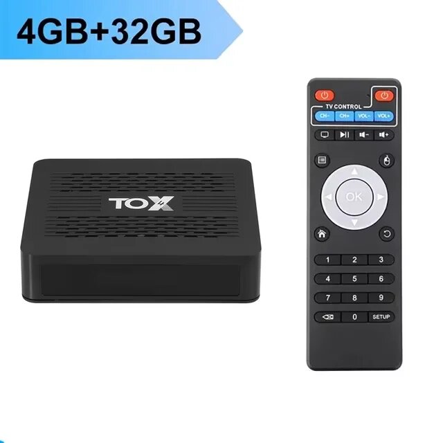 Ugoos TOX4 Smart TV Box 4ГБ 32ГБ AU-штекер