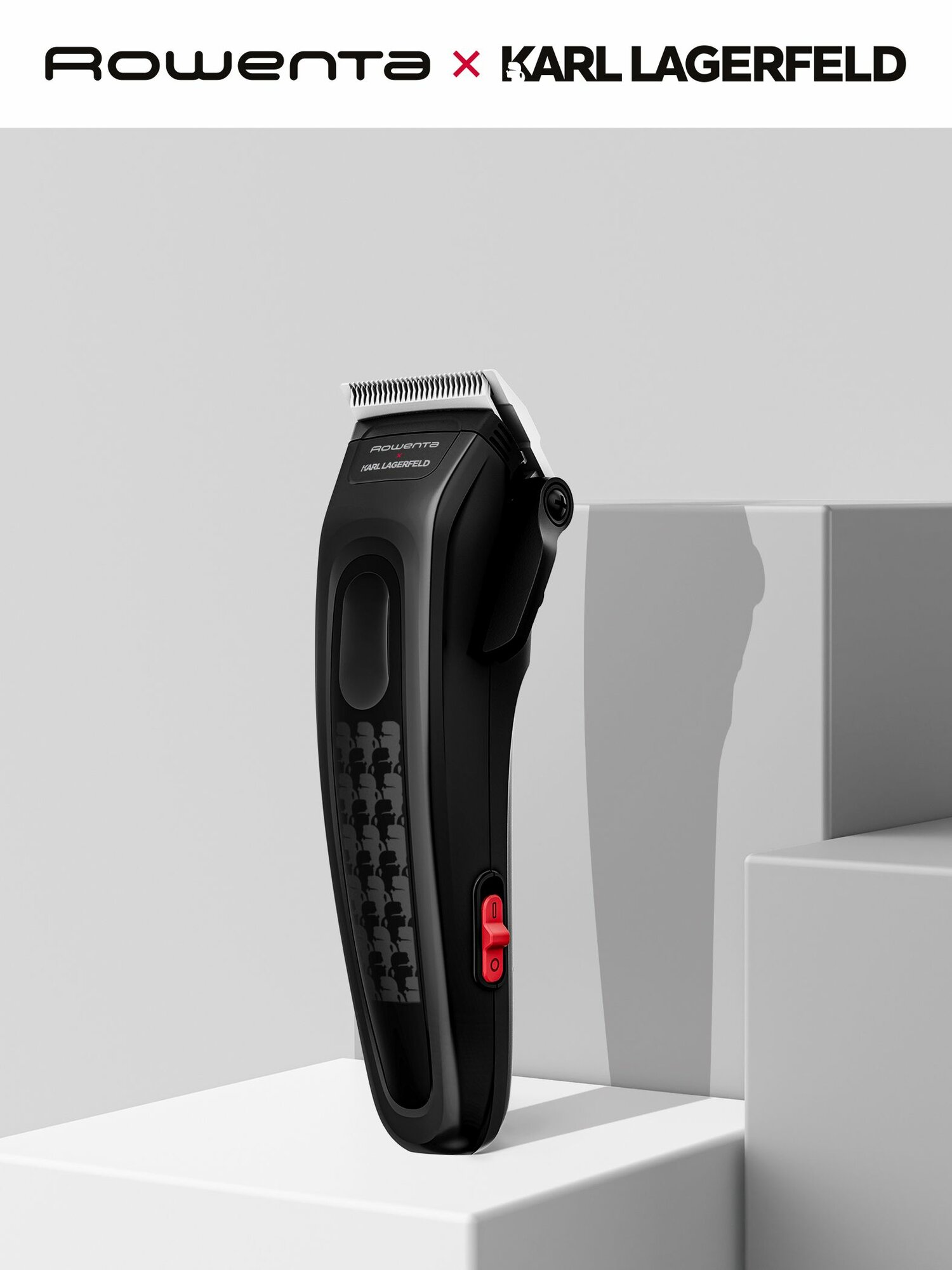 Машинка для стрижки волос Rowenta Perfect Line Karl Lagerfeld TN152LF0, черный