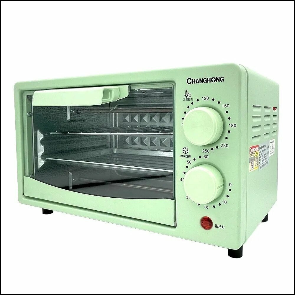 Мини-печь vnEp_1985152373-kTEH, зеленый, белый