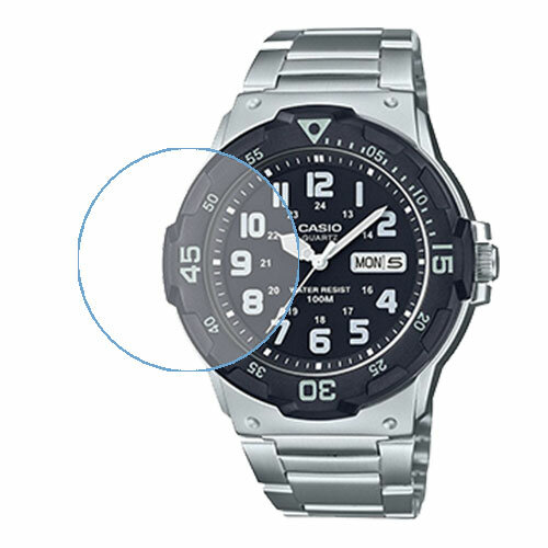 Скрин Мобайл защитный экран для часов Casio MRW-200HD-1BVEF из нано стекло 9H