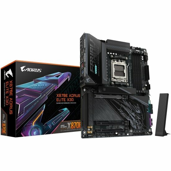 Материнская плата Gigabyte X870E AORUS ELITE X3D (AM5, ATX)