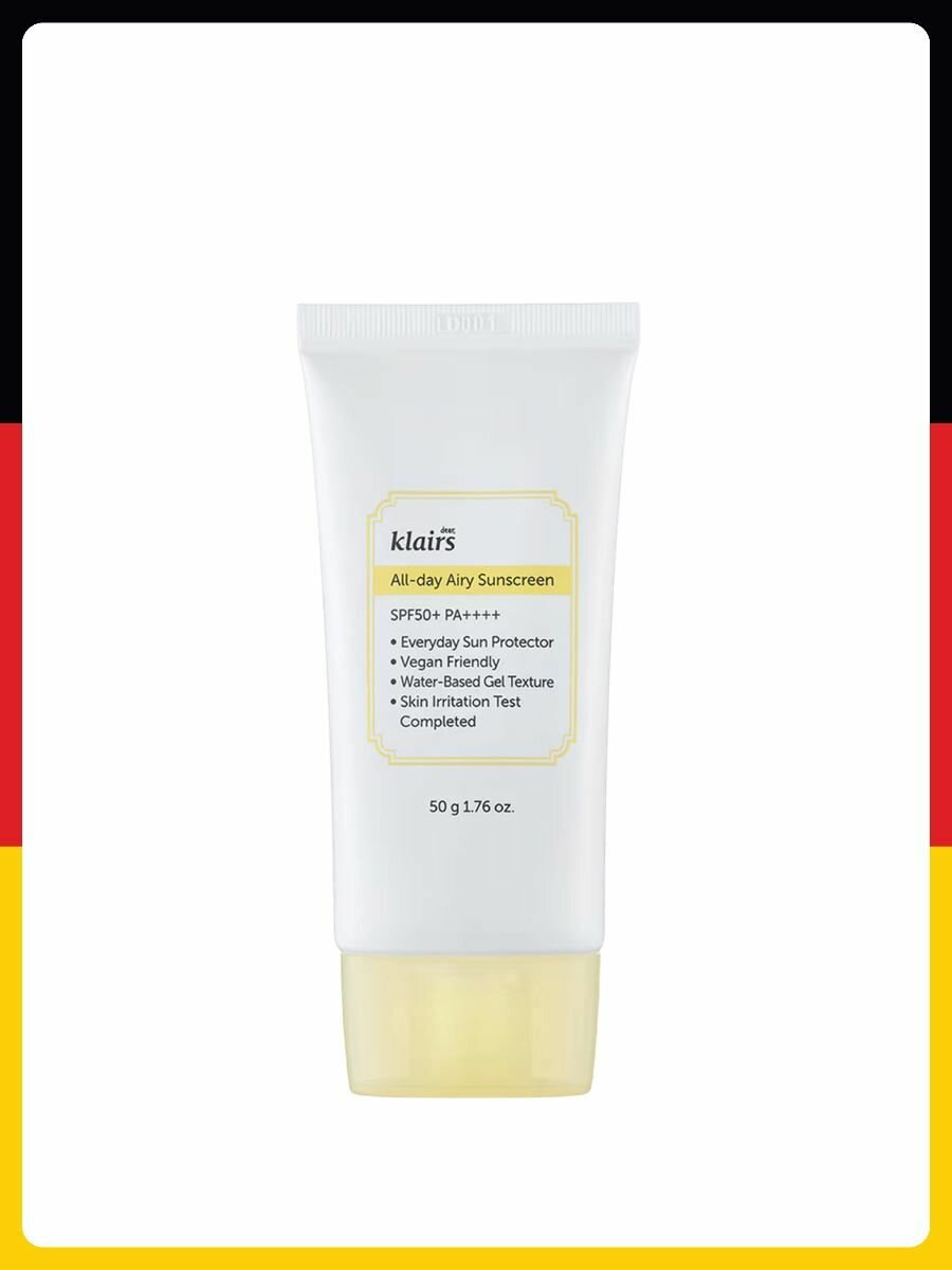 Средство солнцезащитное dear, Klairs All-day Airy Sunscreen