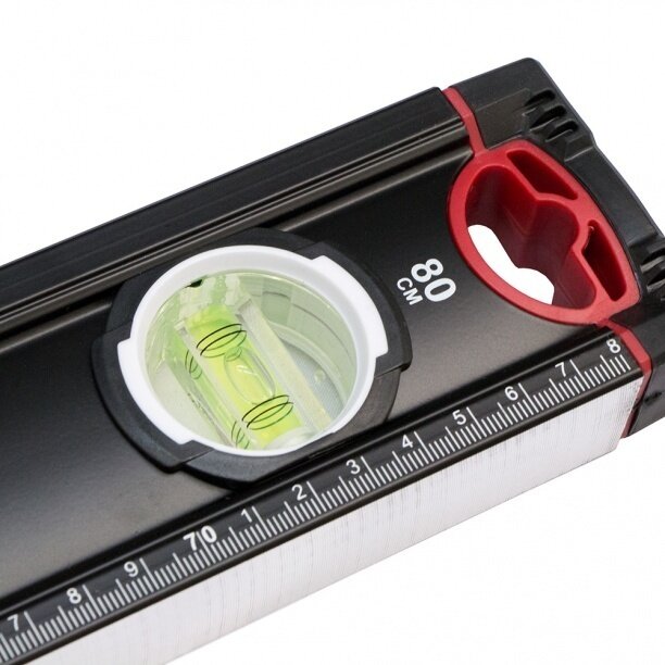 Уровень DORN PRO 80 см магнитный с ручками 3 глазка