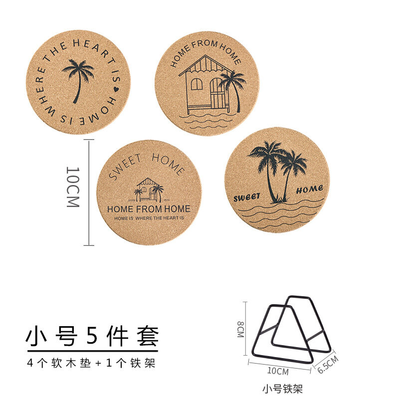 Каботажное судно Теплоизоляционный коврик Деревянный коврик Пробковый теплоизоляционный коврик Коврик для обеденного