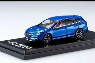 Машинка HOBBY JAPAN 1:64 Subaru Levorg Crock 2 generation VN-5 STI Подарочный орнамент модели тележки