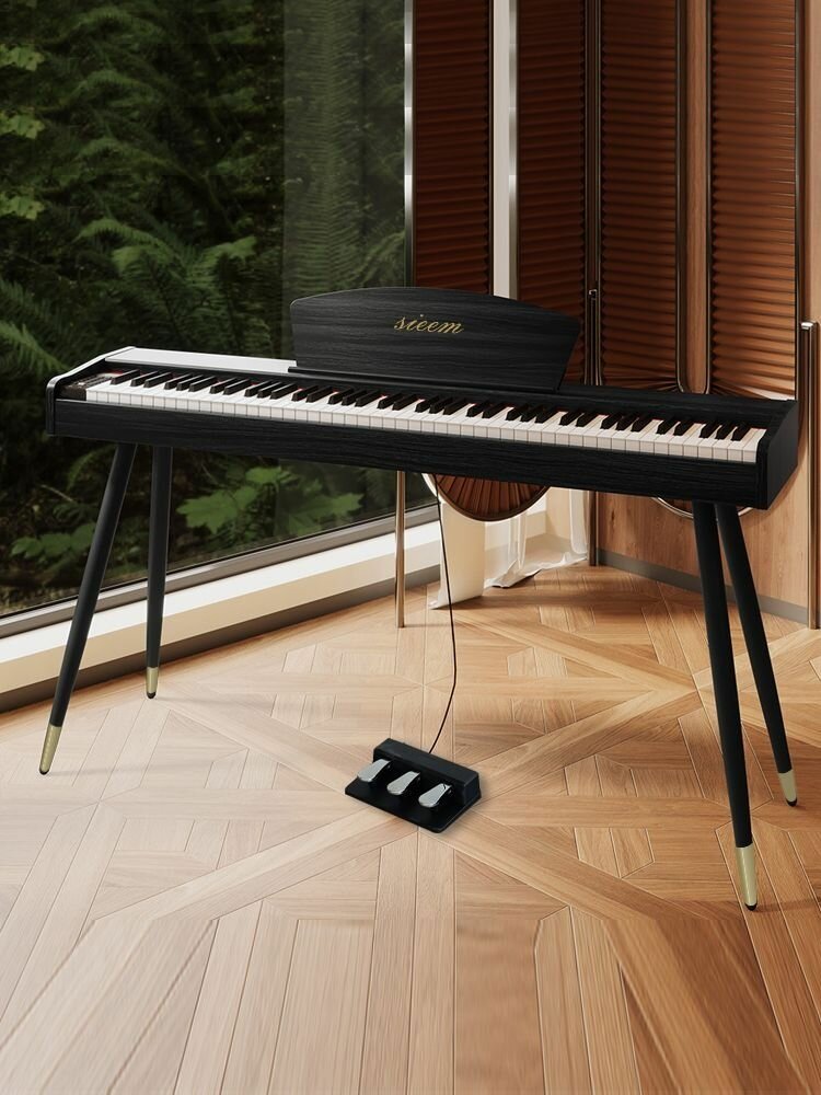 Цифровое пианино молоточковая клавиатура, 88 клавиш, корпус фортепиано из дерева