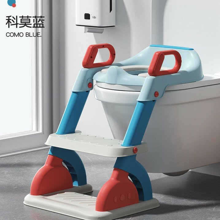 Детский стульчик для унитаза Baby Step, независимый горшок для детей, складная лестница для унитаза, нескользящий складной стульчик из PU