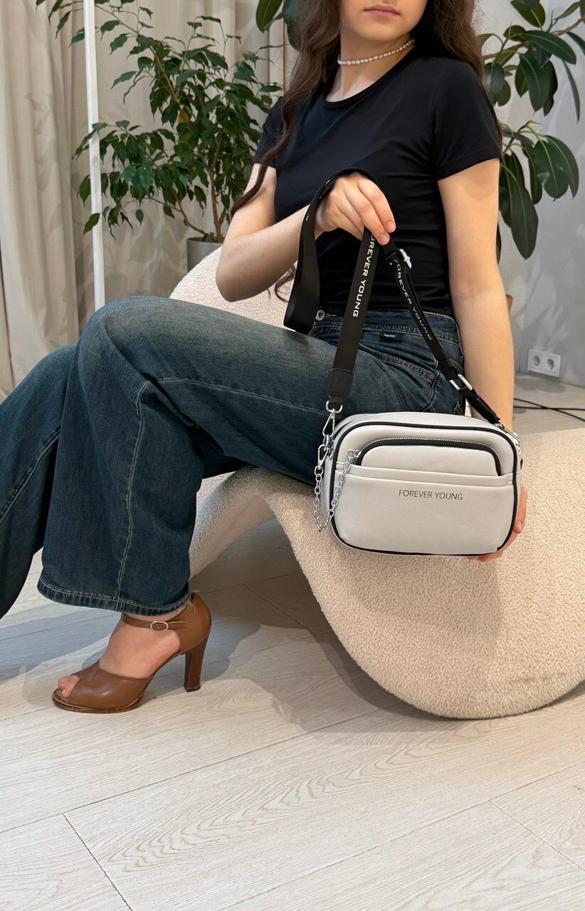 Сумка кросс-боди Кросс-боди с текстильным ремнем