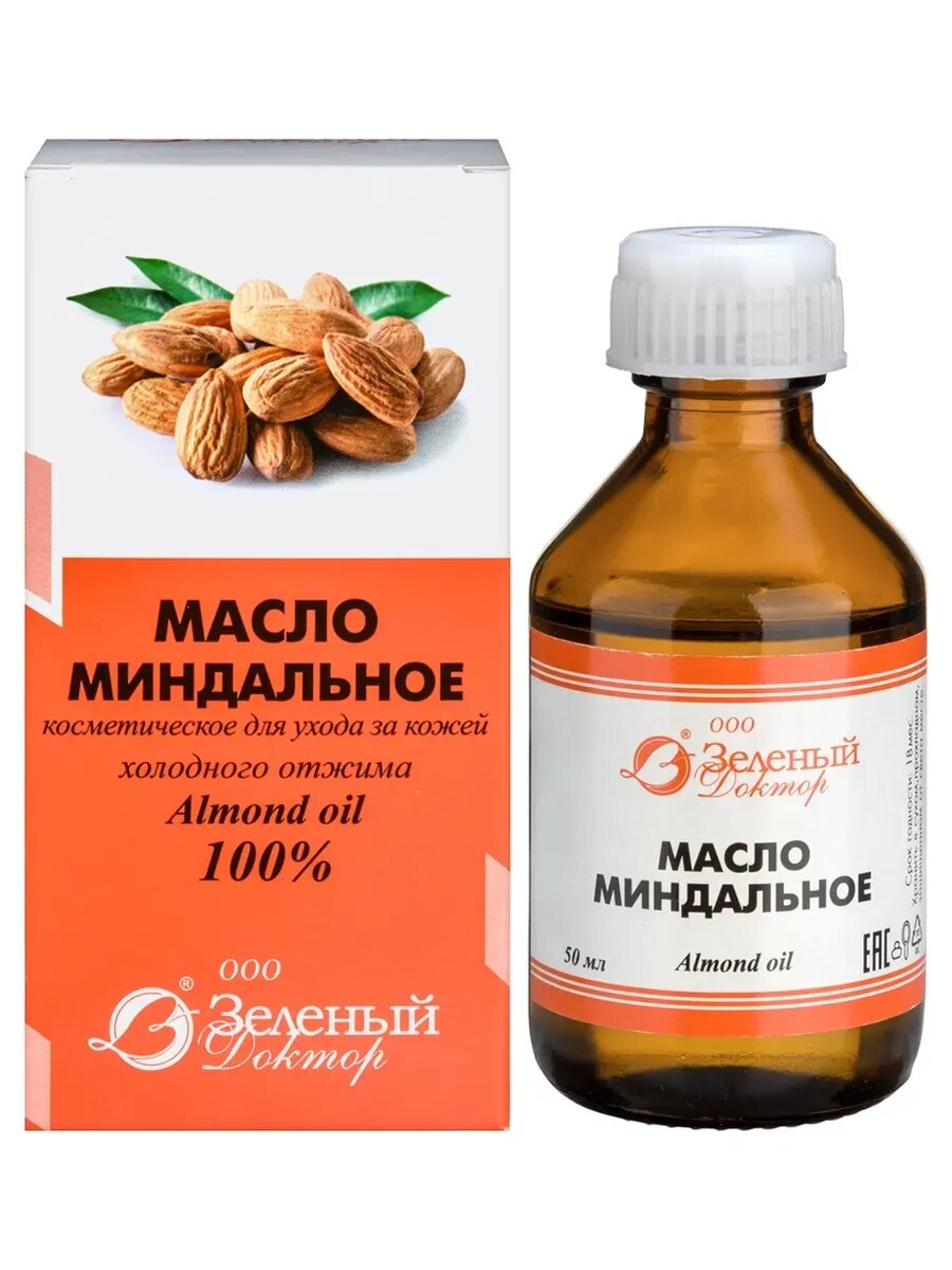 Зеленый доктор Масло миндаля 50 мл