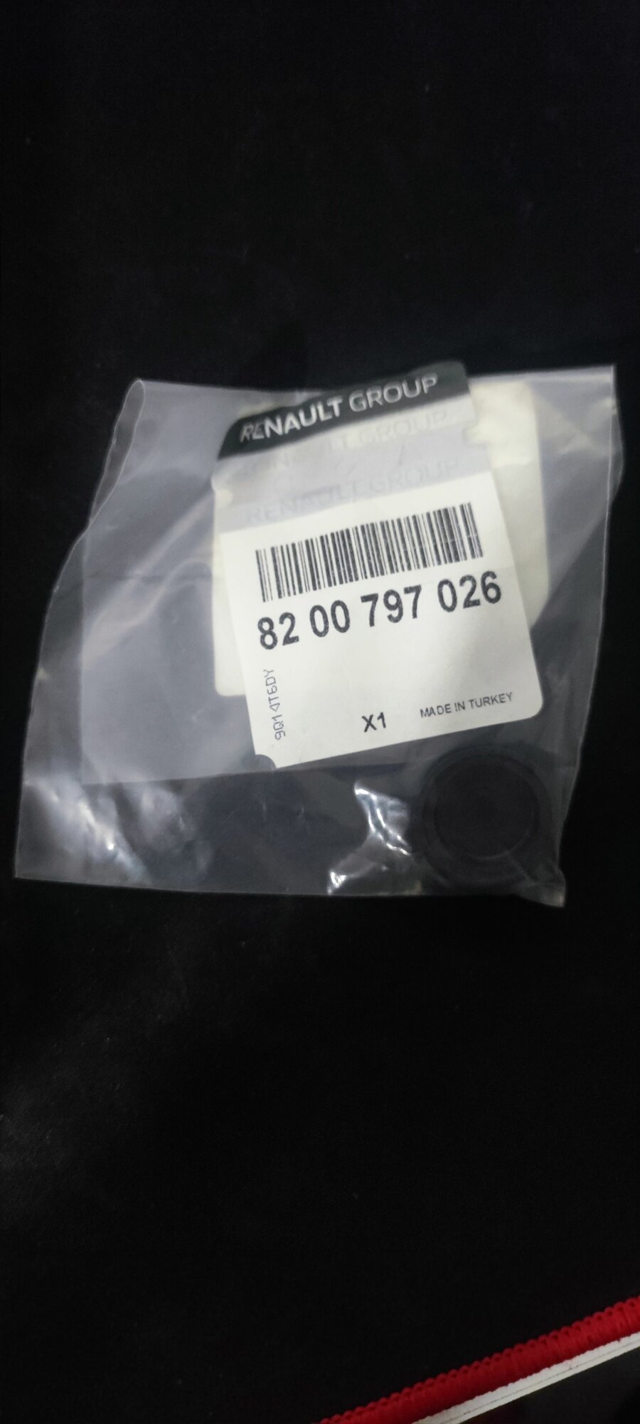 Заглушка ремня безопасности Renault Logan Sandero Lads Largus