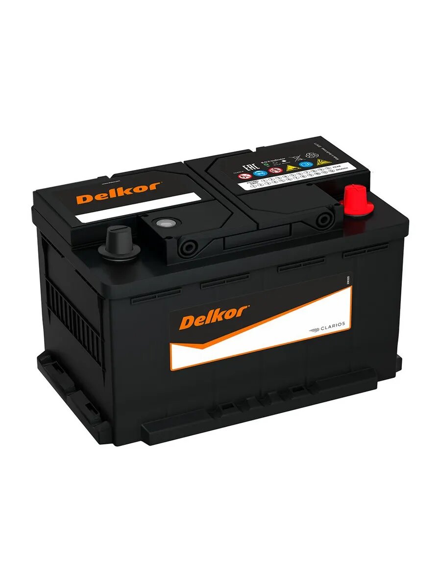 Аккумулятор DELKOR 90R+ 12V 90Ач 920А 315x175x190 обр. пол.