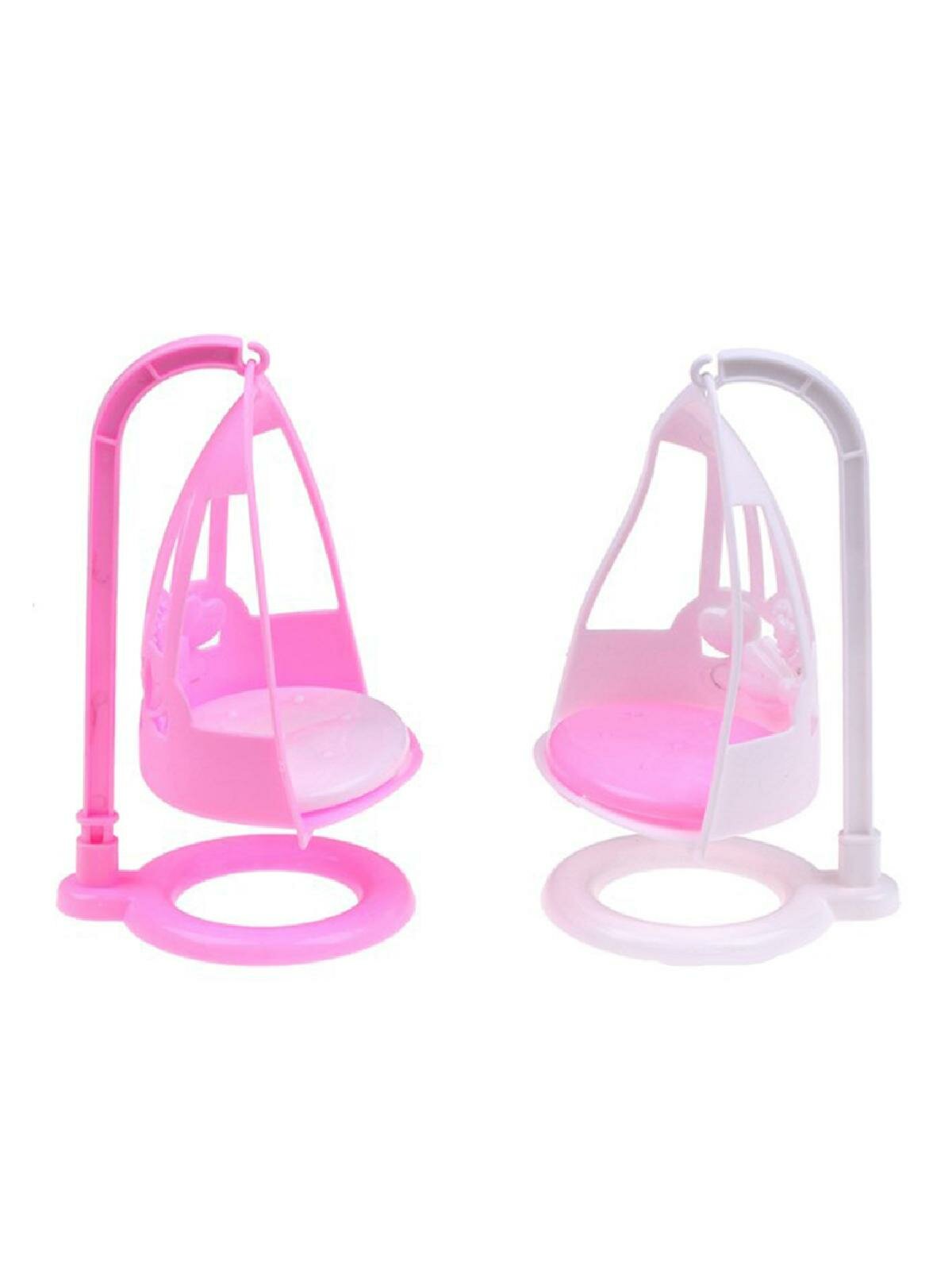 Аксессуары для подвесной корзины для кукол-качелей (случайный цвет)