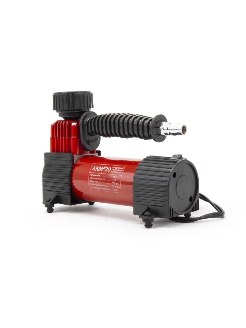 Автомобильный компрессор Autoprofi AKM-30 30 л/мин 7 атм