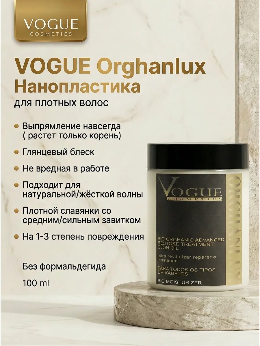 VOGUE Orghanlux нанопластика