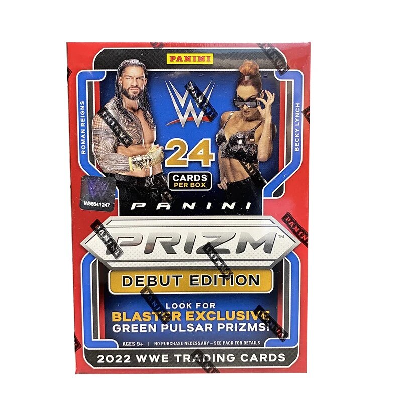 Panini 2022 WWE Prizm Debut Edition Коллекционная карточка для борьбы Blaster Box — 24 карты собирают ограниченное количество