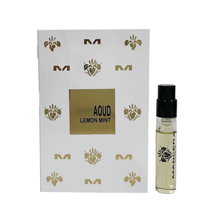 Парфюм Mancera Aoud Lemon Mint 2 мл сэмпл для мужчин и женщин - Мансера Уд Лимон Мята
