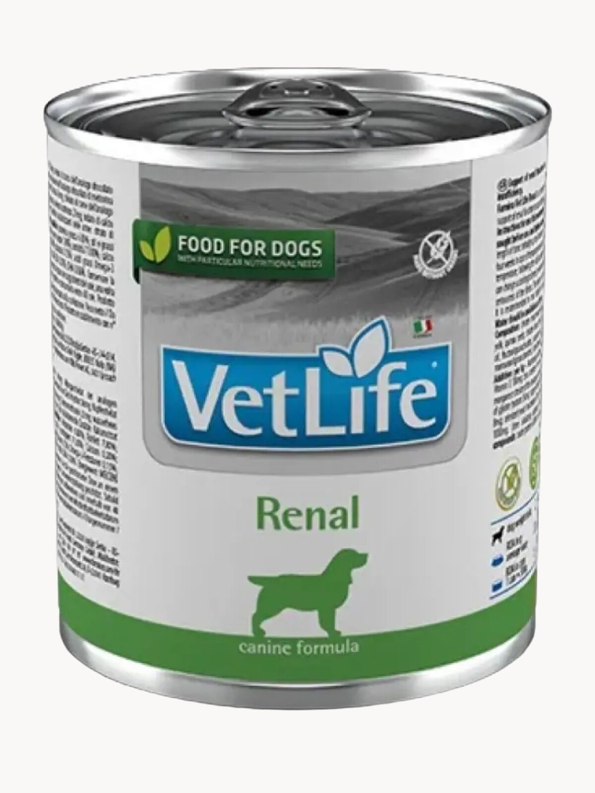 Диетический влажный корм для собак 3шт х 300гр При заболеваниях почек, почечной недостаточности, ХПН, МКБ Вет Лайф Ренал farmina Vet Life Renal