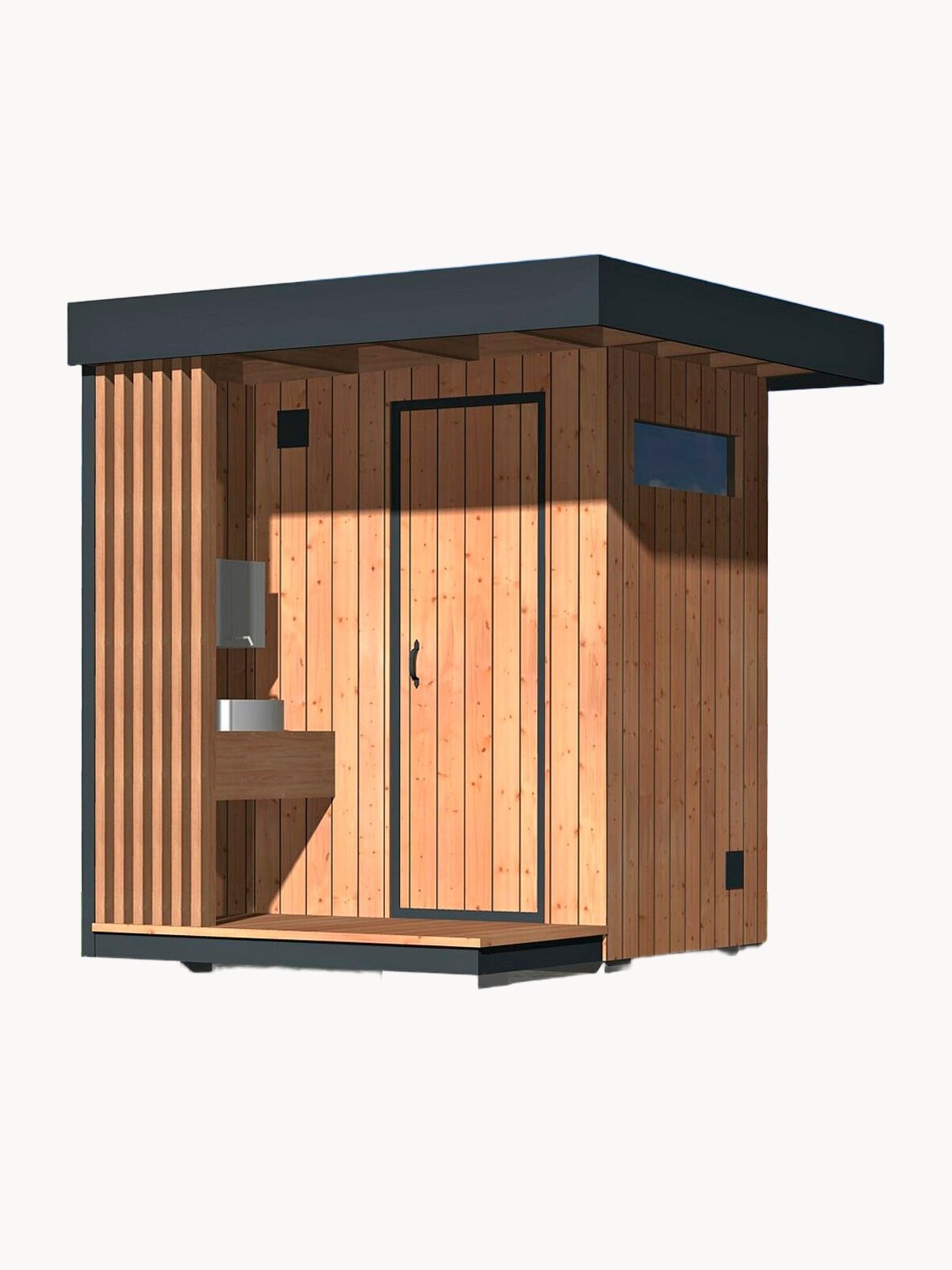 Проект дачного туалета с умывальником (Т-2217)