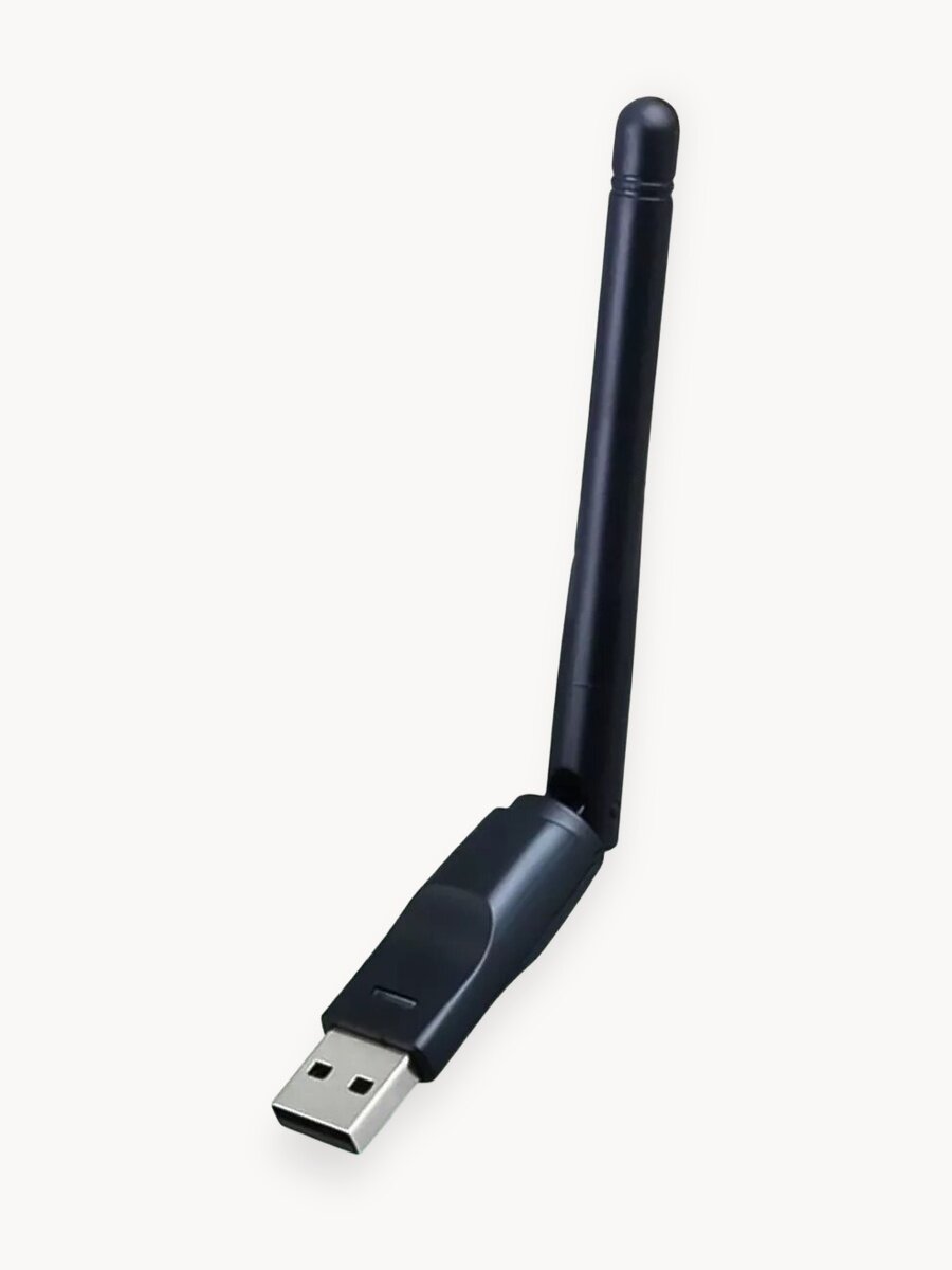 USB Wi-Fi адаптер для компьютера и ТВ приставки, чип MT7601, совместимость с Windows и Linux