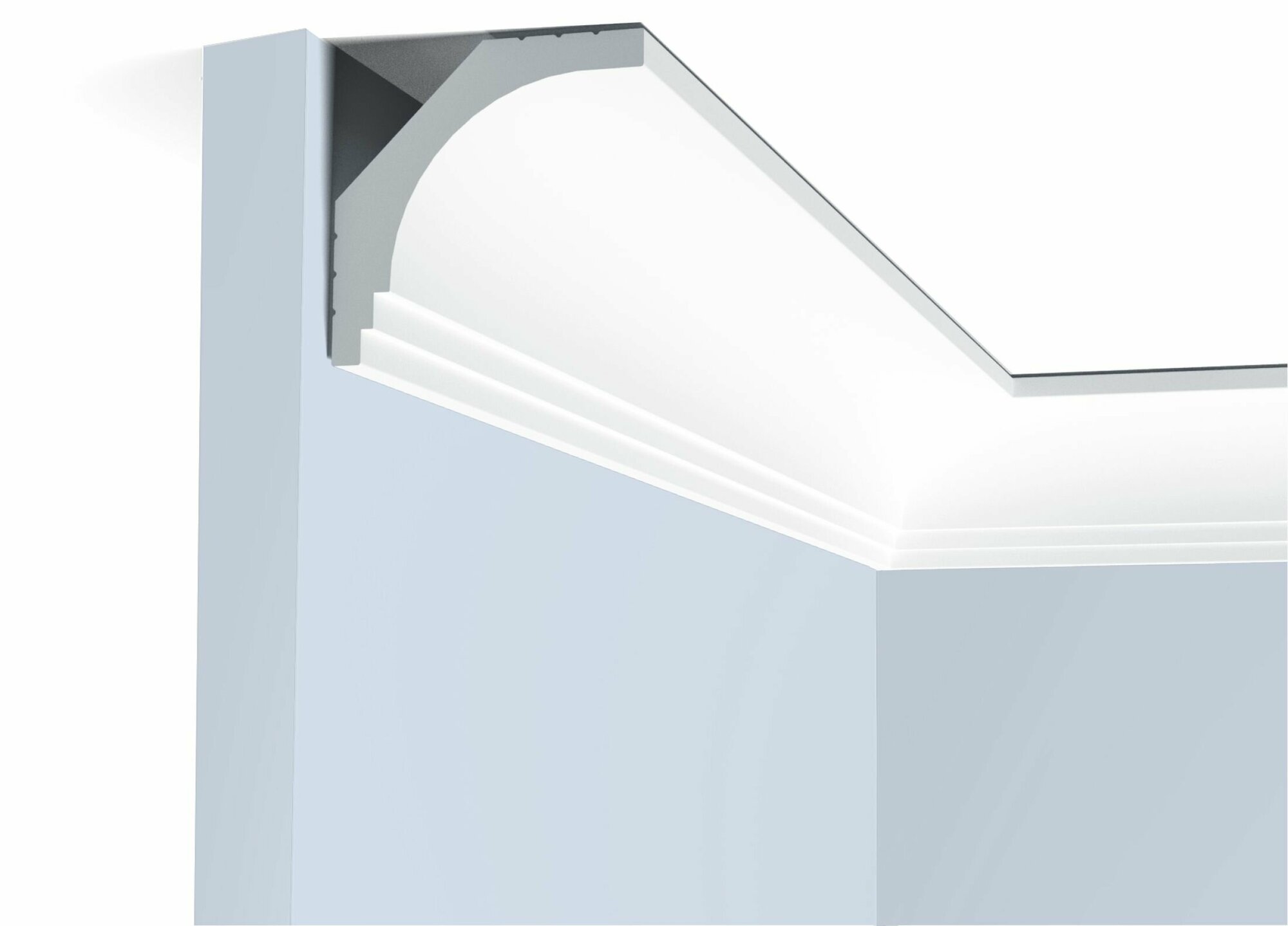 Карниз ударопрочный HiWood A70 (50*50*2000 мм)