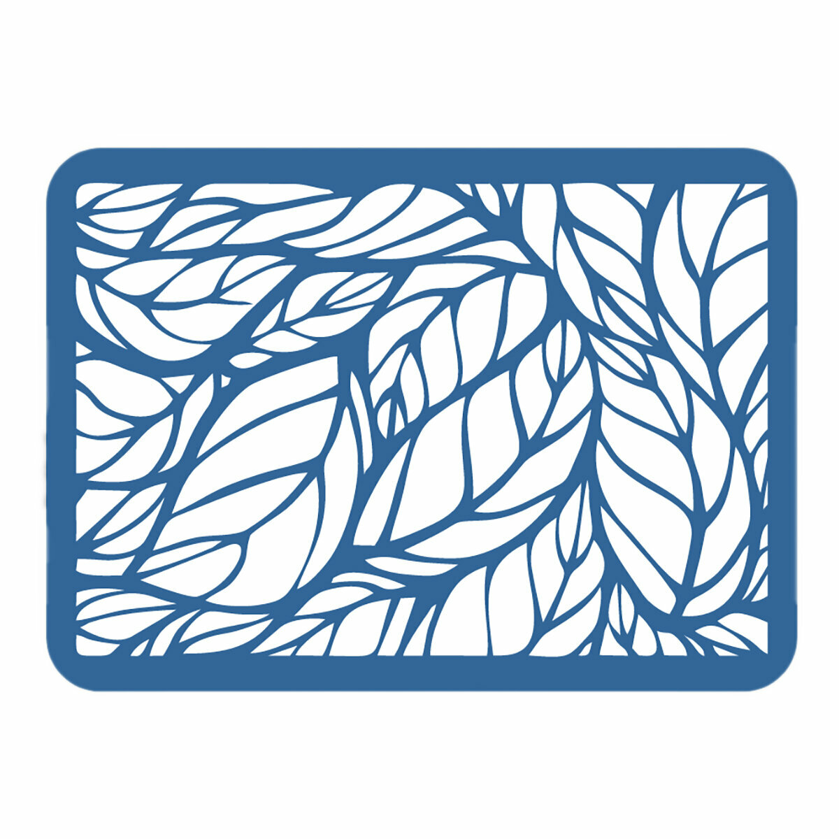 Трафарет-Дизайн ТСКА-71-HS61 Листья Фон 16 x 22 см трафарет для декорирования стен и тканей