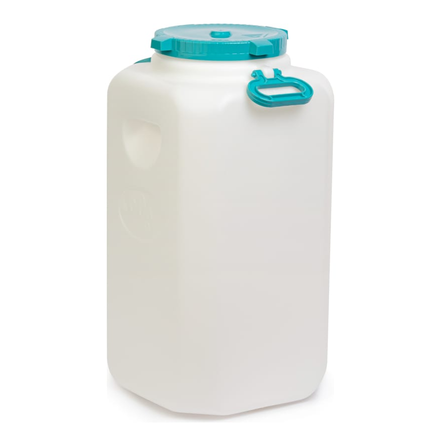 Канистра -бочка пласт. 60 л с крыш и с руч Альтернатива М577/460708481419 60 л с крыш и с руч Альтернатива