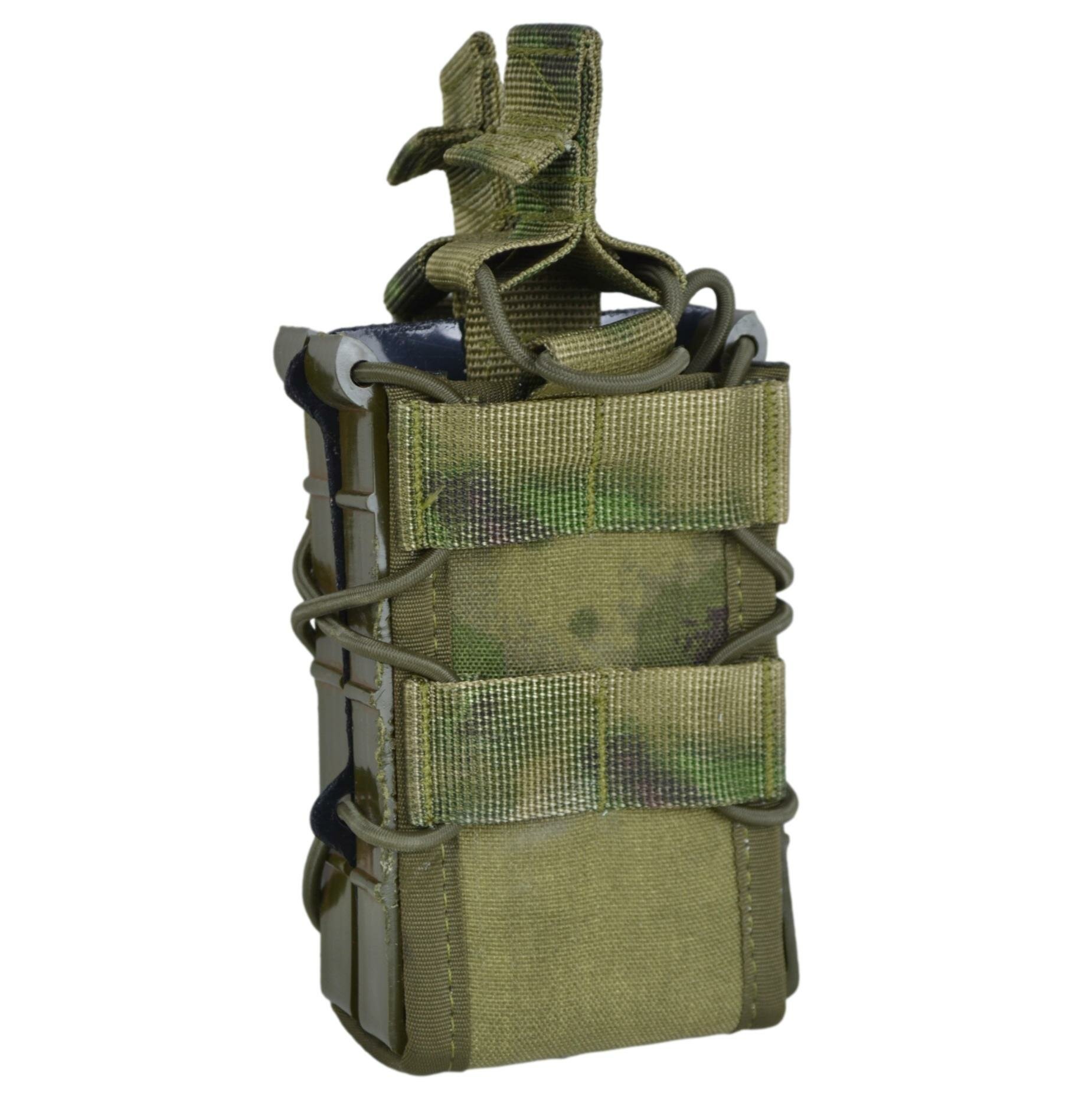 Подсумок на 2 магазина RAID MOLLE без клапана и с утяжкой ССО