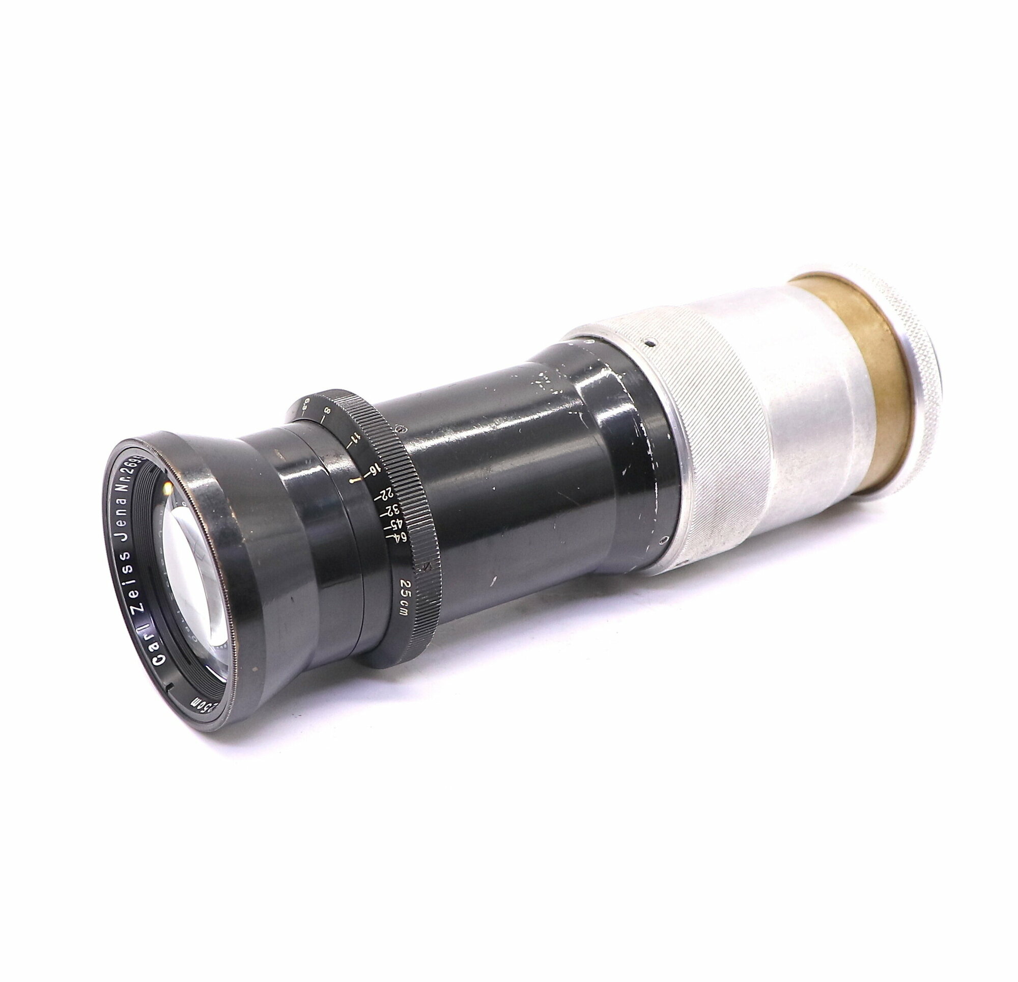 Tele-Tessar 6.3/25cm Carl Zeiss Jena (Germany, 1952)