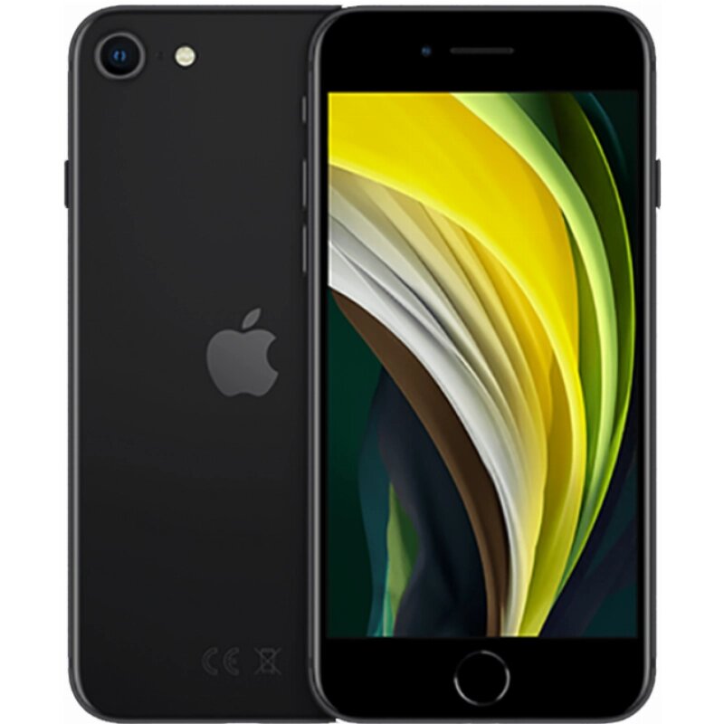 Смартфон iPhone SE 2022, 64 Гб, Black, черный