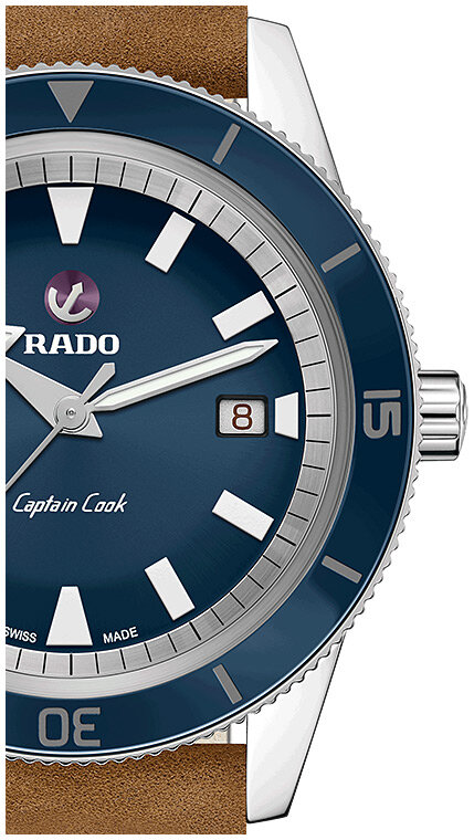 Наручные часы RADO, коричневый/голубой — фото 1