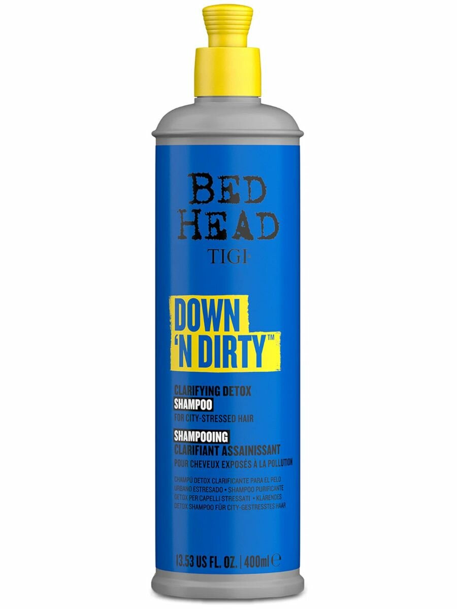 Кондиционер для волос TIGI Bed Head Down N Dirty Lightweight Conditioner Легкий очищающий и восстанавливающий кондиционер (400 мл)
