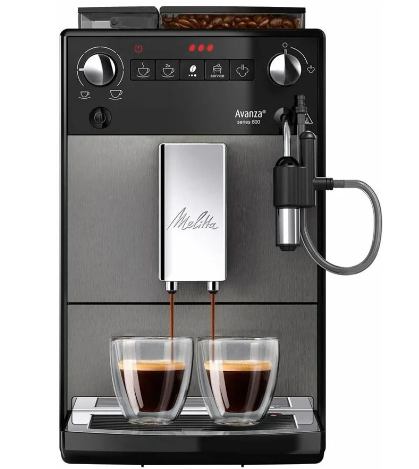 Кофемашина Melitta Caffeo Avanza 270-100, титановый